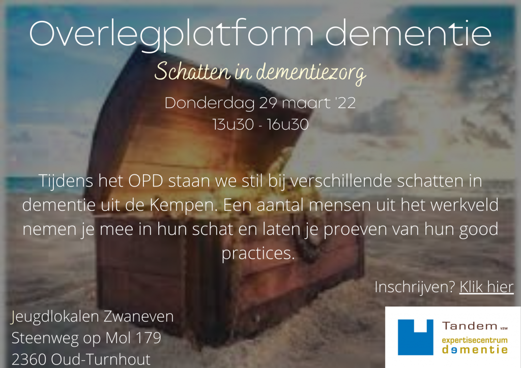 OPD 2022 - Regionaal expertisecentrum Tandem OPD 2022 - Regionaal expertisecentrum Tandem